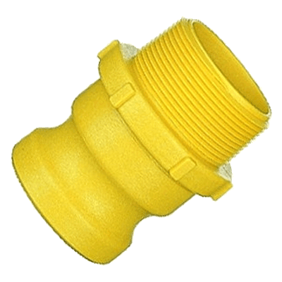 1" Glass-Filled Nylon Male Adapter with Male Cam x MPT Ends - 100F-N ...