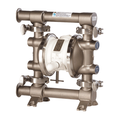 Graco SaniForce 515 Double Diaphragm Pump with PTFE Check Valves, PTFE ...