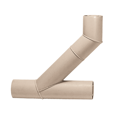 Asahi/America Duo-Pro, Polypropylene 6" x 10" 45° Lateral with 1/8 Bend ...