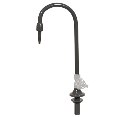 3/8" Gooseneck Assemby MPT PVC without Valve - GNPV-.037 - Harrington ...