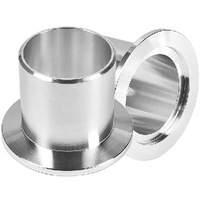 1-1/2" FLANGE LONG WELD NW40 SS VACUUM FITTING/pi - LF-KF40 - Harrington