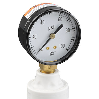 Series MTG, TUFF GUARD™ Mini Gauge Guard Isolator Assembly, 1/4" Vented ...