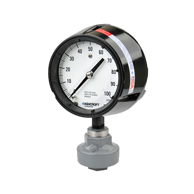 Series TG, TUFF GUARD™ Gauge Guard Isolator Assembly, 1/2" Vented FPT ...