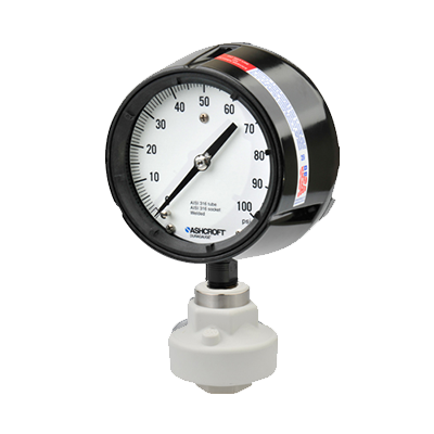 Series TG, TUFF GUARD™ Gauge Guard Isolator Assembly, 1/2" Vented FPT ...