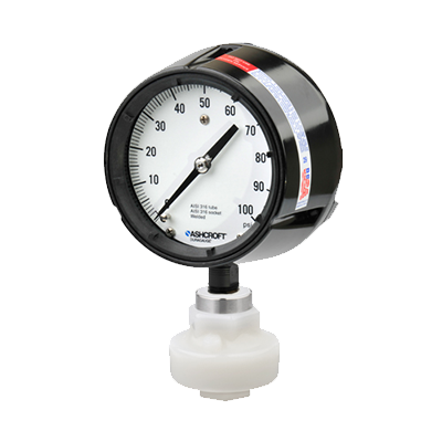 Series TG, TUFF GUARD™ Gauge Guard Isolator Assembly, 1/2" Vented FPT ...