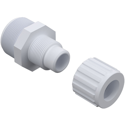 White Knight 14510-PF-0018 1" Flaretek Compatible Fitting for PSD24TE ...